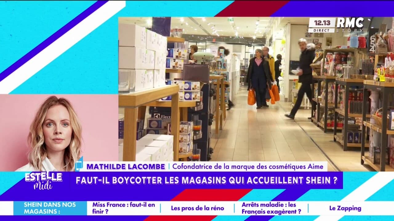 Shein au BHV : "Rester au BHV, c'est comme cautionner ce qu'est Shein", raconte Mathilde Lacombe ...
