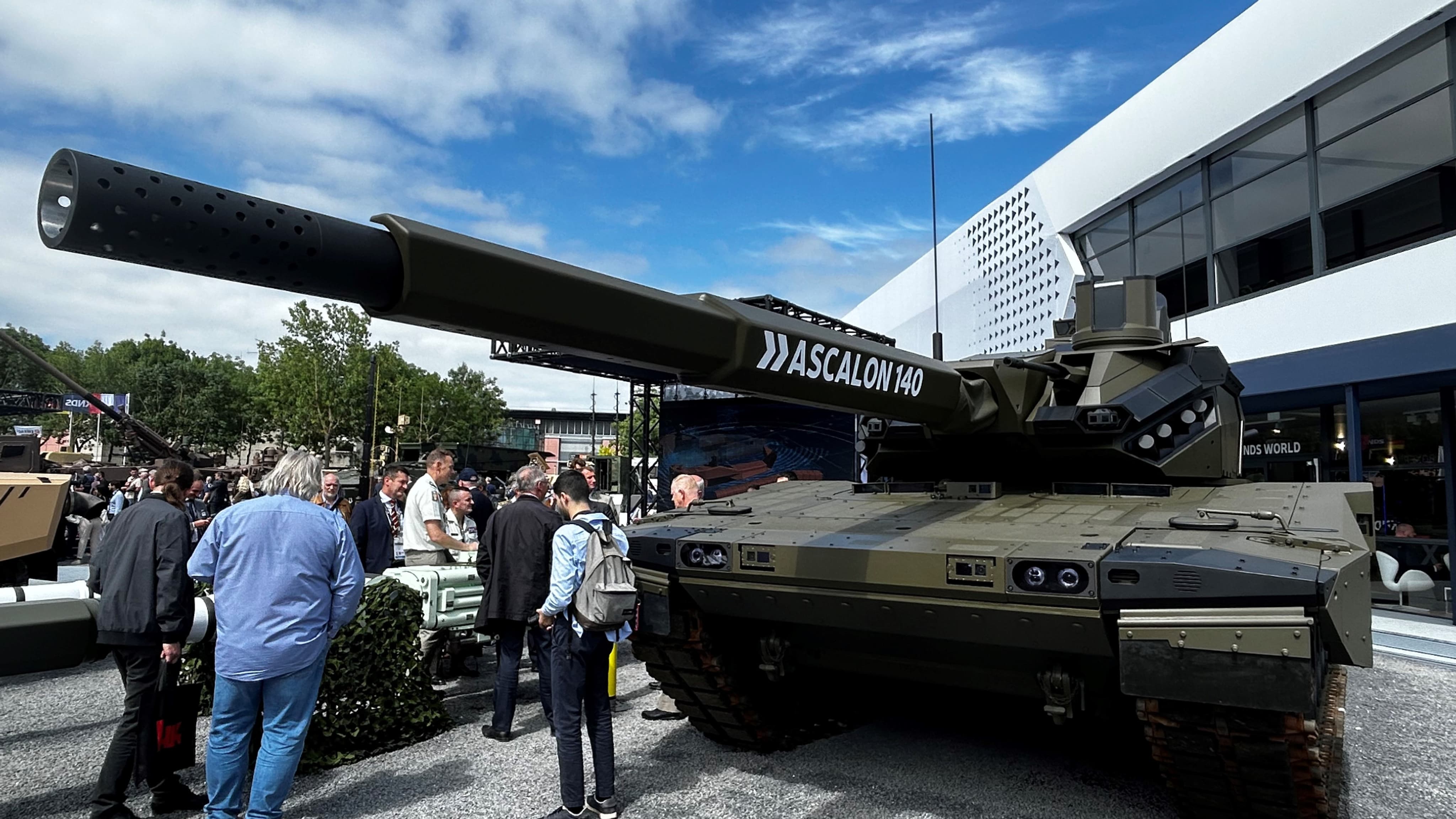 Avec le canon Ascalon, le char Leclerc retrouve une nouvelle jeunesse