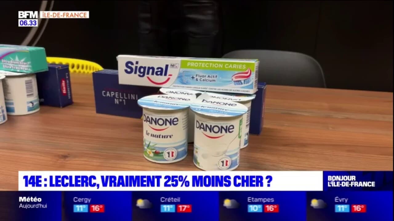 Paris: le premier centre Leclerc vient de s'installer dans le 14e