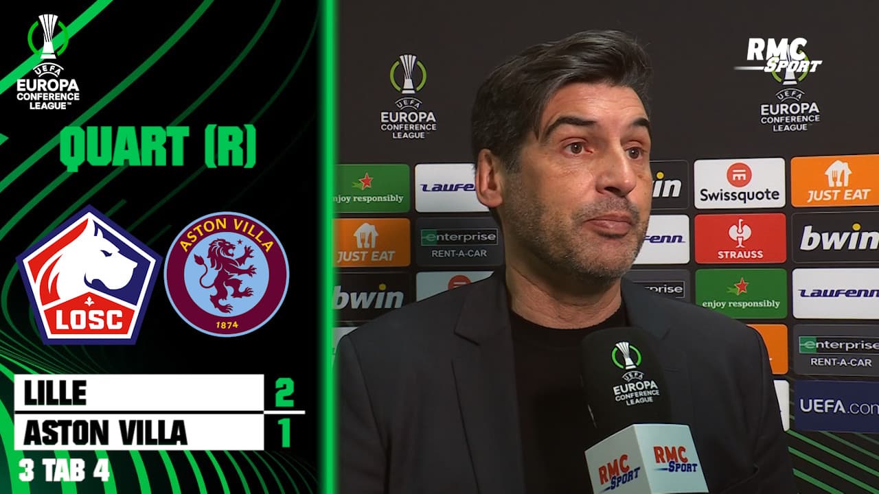 Lille 2-1 (3tab4) Aston Villa : Fonseca "fier de (ses) joueurs" malgré ...