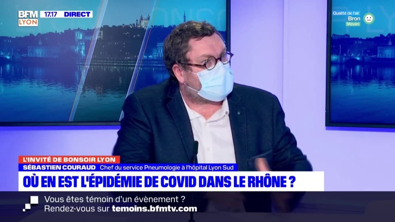 Covid-19: Sébastien Couraud, chef de service pneumologie à l'hôpital ...