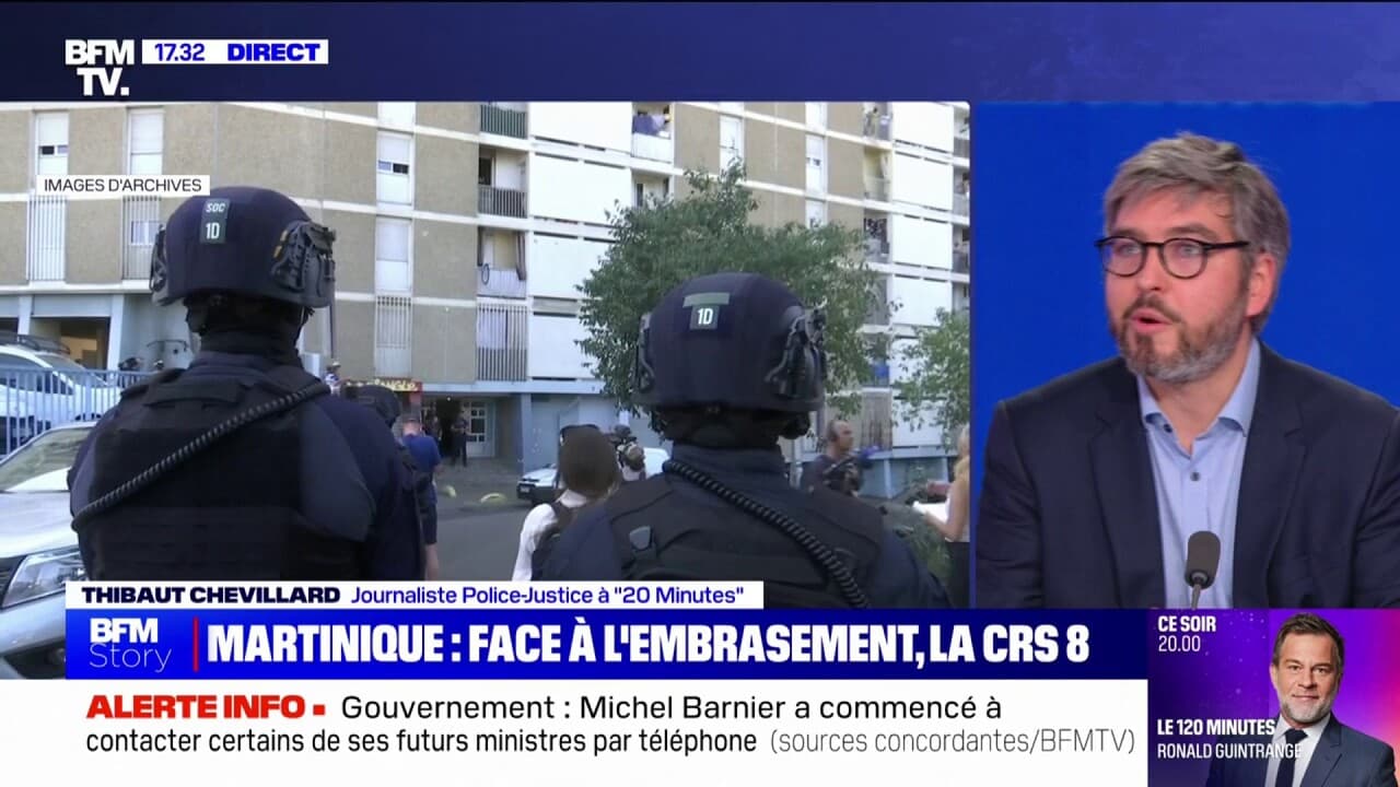 À quoi sert la CRS8, envoyée pour rétablir l'ordre en Martinique?
