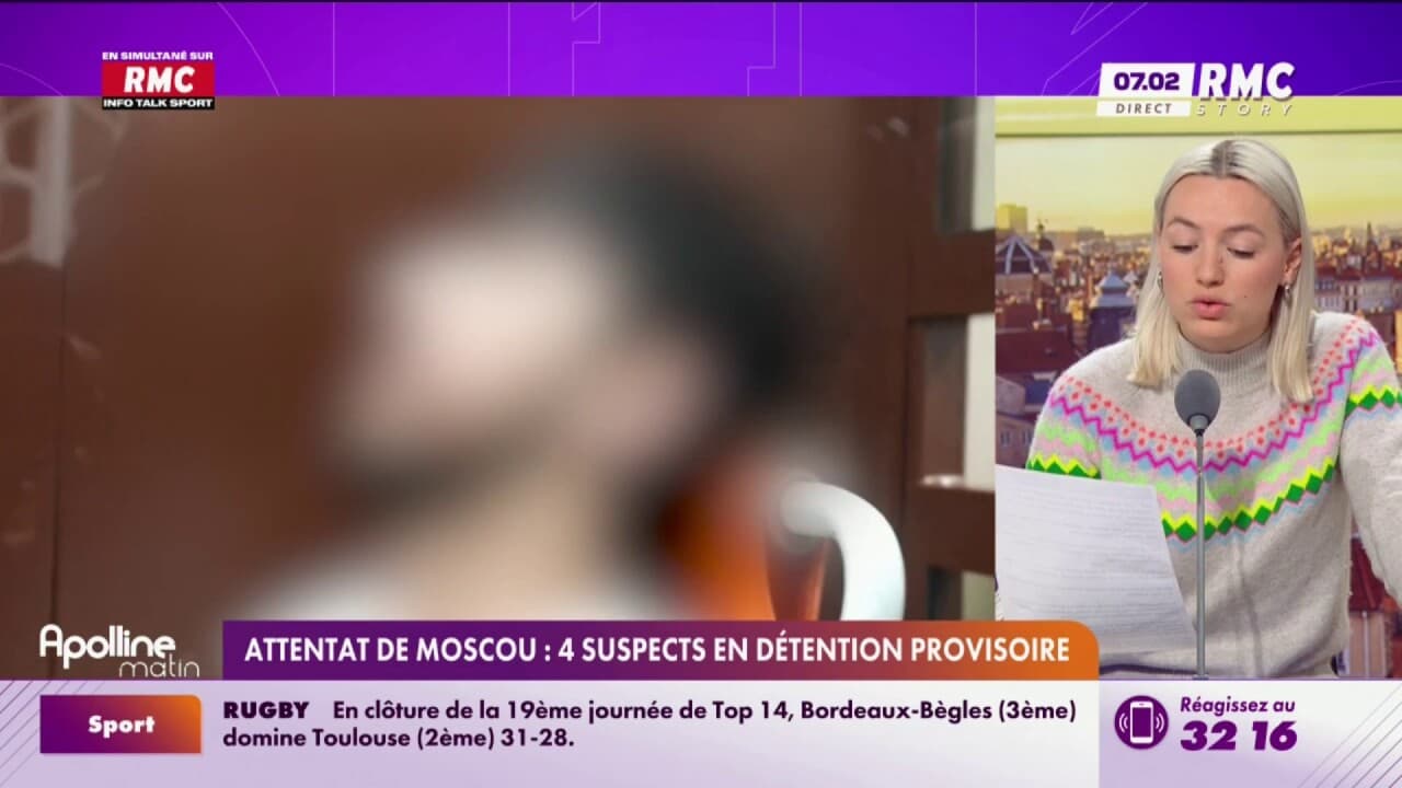 Attentat de Moscou : 4 suspects en détention provisoire