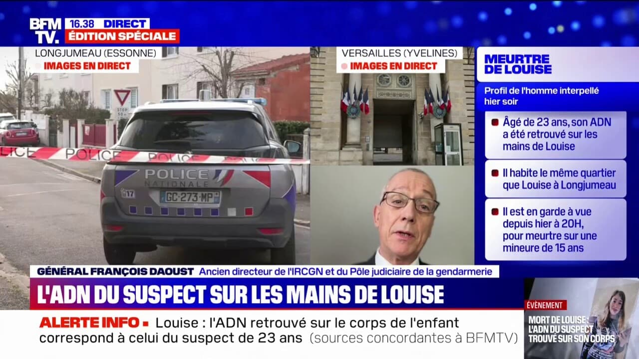 Meurtre de Louise: l'ADN du suspect a été retrouvé sur les mains de la fillette