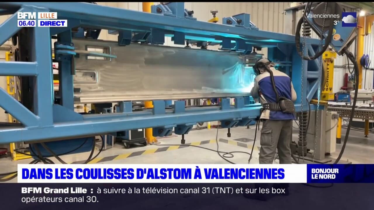 Valenciennes: dans les coulisses de l'usine d'Alstom et de la ...