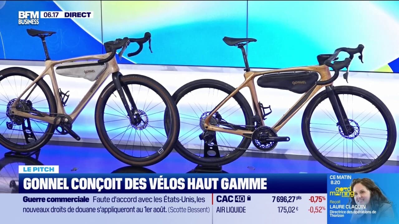 Gonnel conçoit des vélos haut de gamme