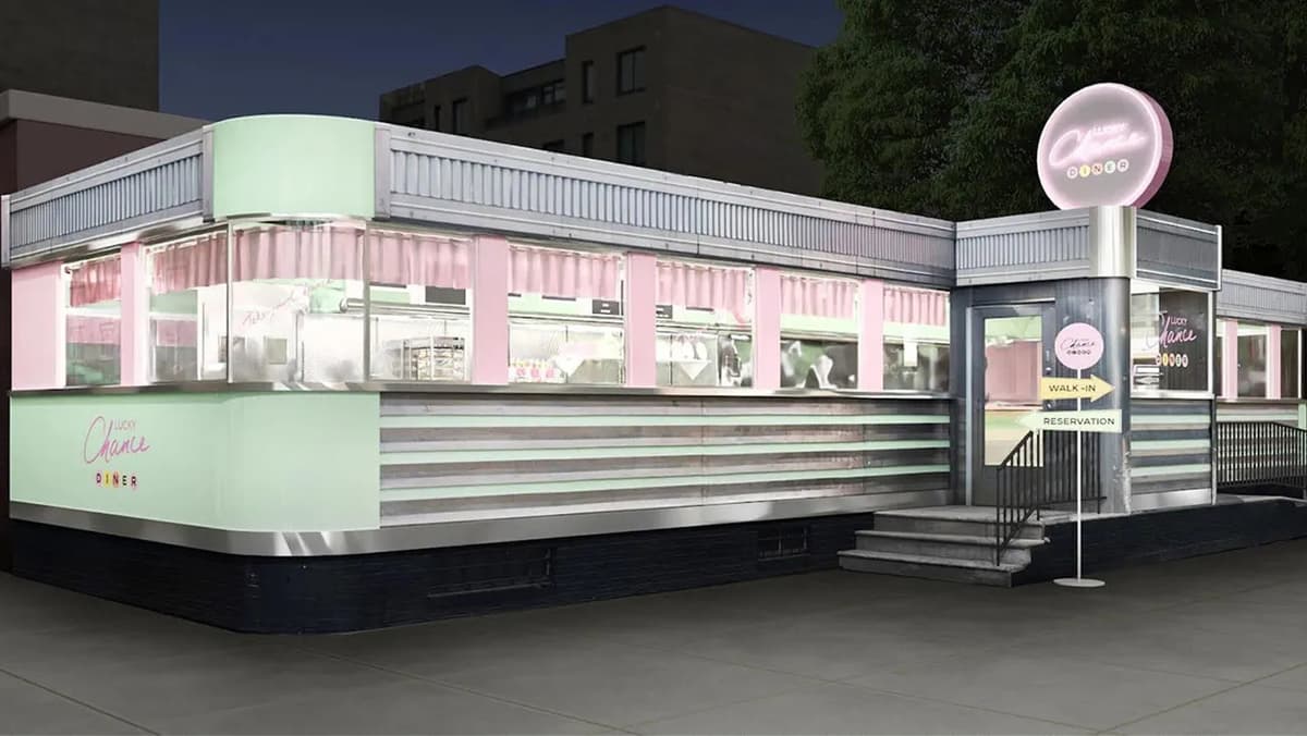 Chanel signe un pop-up "Lucky Chance Diner" à New York - Food & Sens