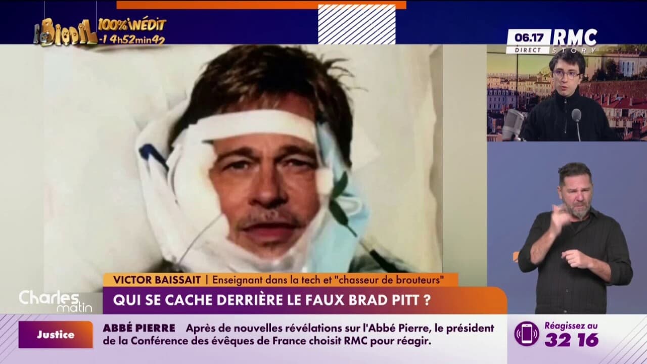 Qui se cache derrière le faux Brad Pitt?