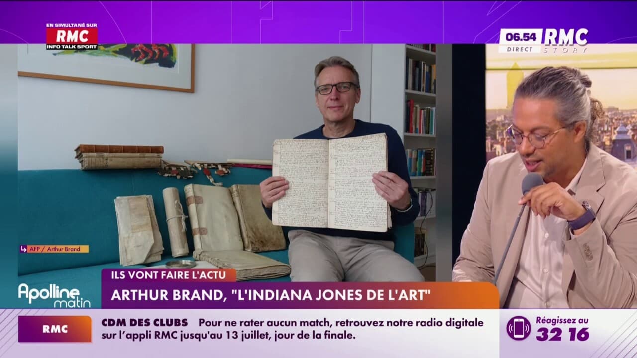 Arthur Brand, "l'Indiana Jones de l'art"