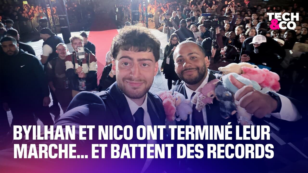 Les streameurs Byilhan et Nico ont terminé leur marche Montpellier ...