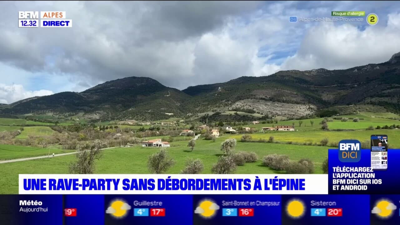 Hautes-Alpes: 2500 personnes rassemblées lors d'une rave party à L'Epine