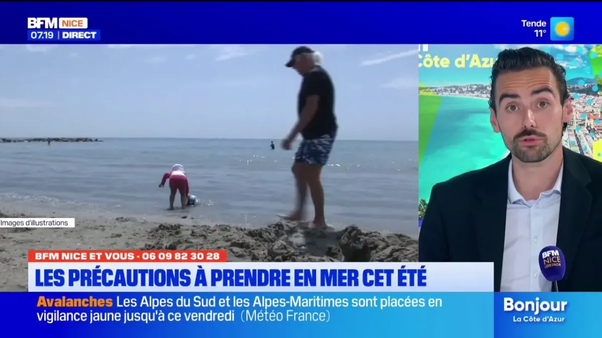 BFM Nice et Vous : les précautions à prendre en mer cet été