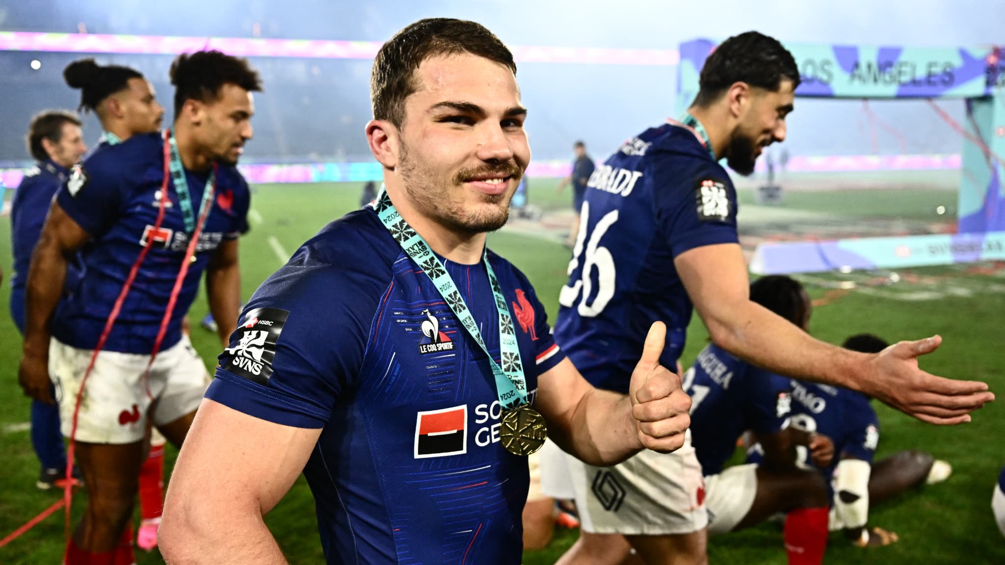 Rugby à 7: "c'est super fort", la grosse joie d'Antoine Dupont après l ...