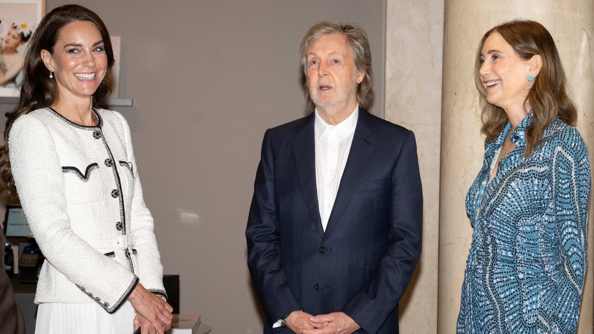 Kate Middleton et Paul McCartney réunis à Londres pour la réouverture d ...