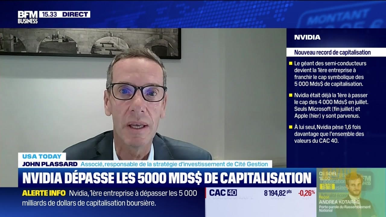 USA Today : "Nvidia vole la vedette aux Gafam avant leurs publications", par John Plassard - 29/10