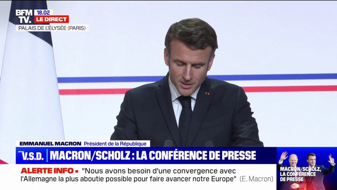 Emmanuel Macron: "Notre objectif est le même: c'est bien celui d'une ...