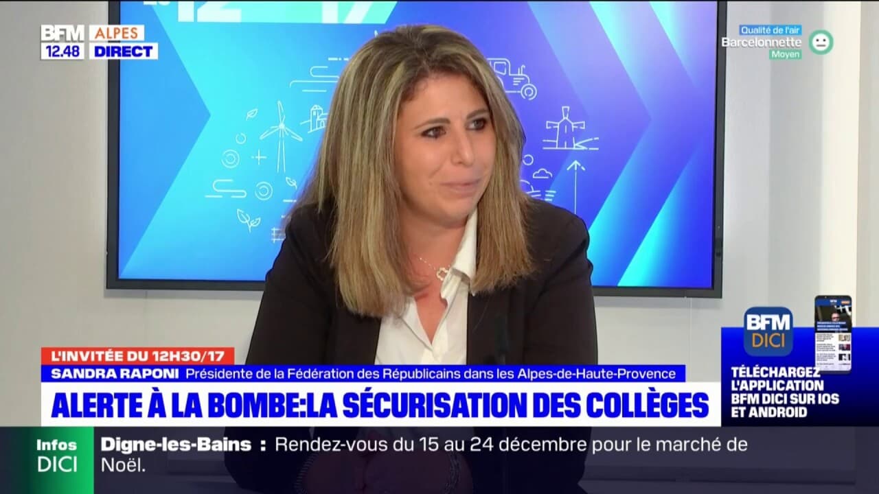 Sandra Raponi, présidente des Républicains dans les Alpes-de-Haute ...