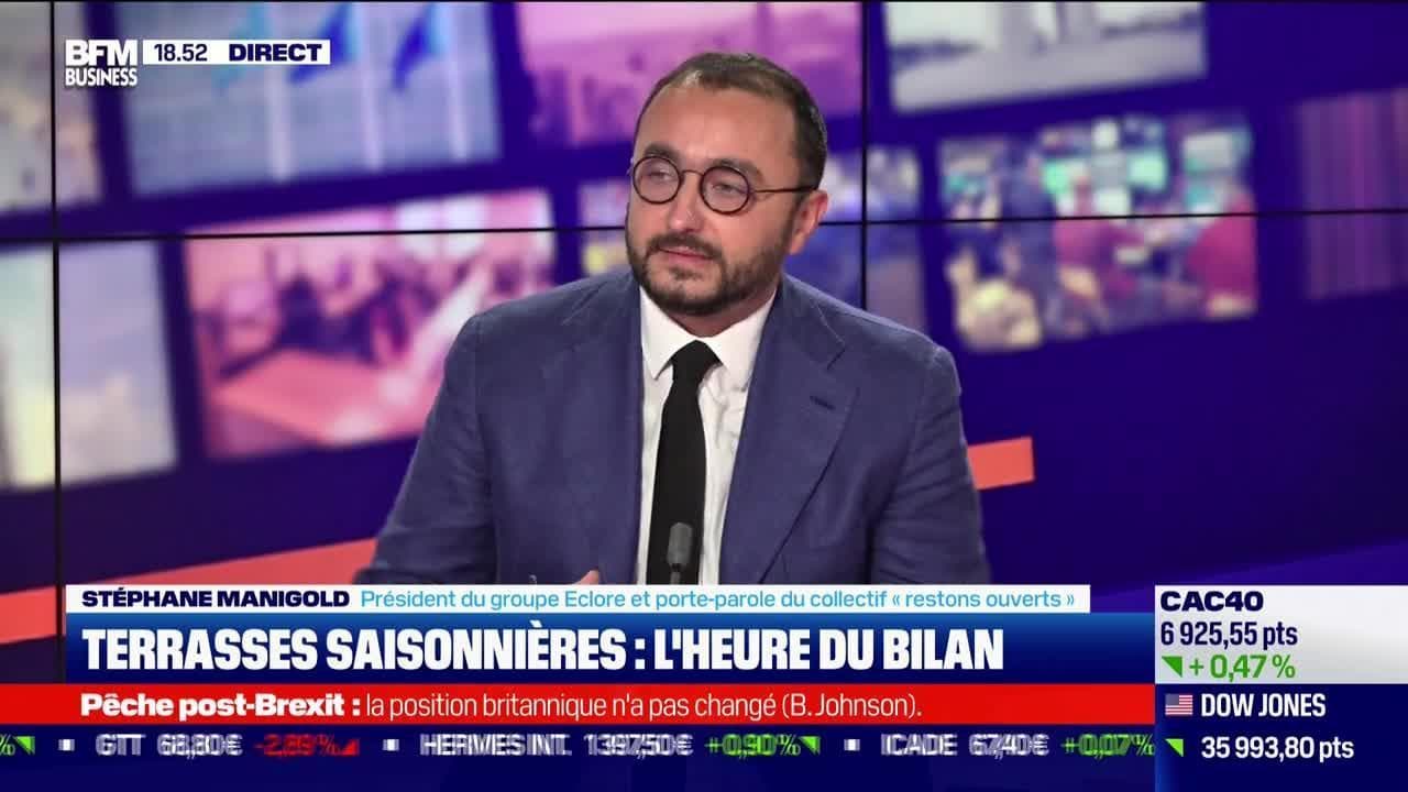 Stéphane Manigold (Groupe Eclore) : Terrasses saisonnières, l'heure du bilan - 02/11