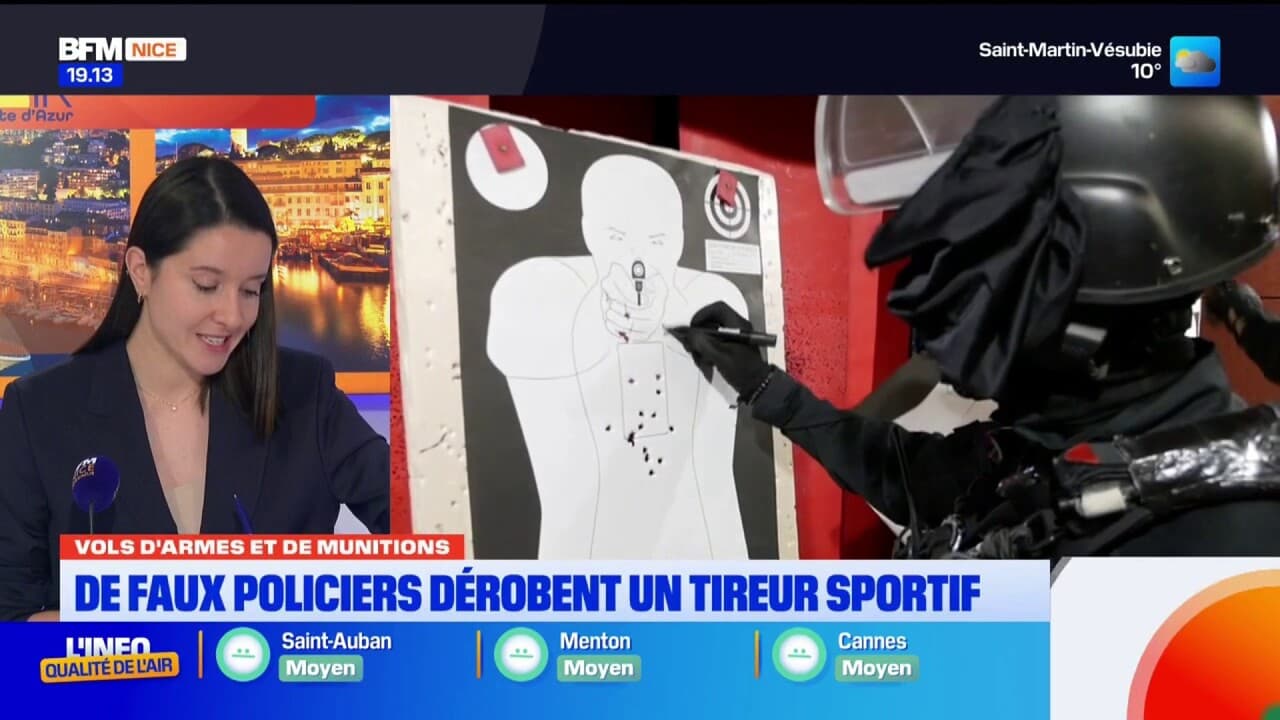 Vols d’armes et de munitions : de faux policiers dérobent un tireur ...