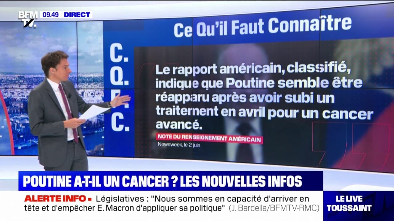 Le renseignement américain, cité par le magazine Newsweek, affirme que ...