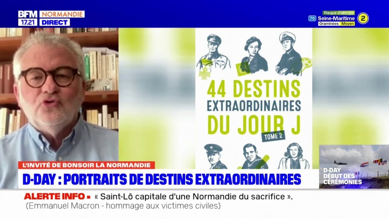 Philippe Bertin raconte dans son nouveau livre "44 destins ...