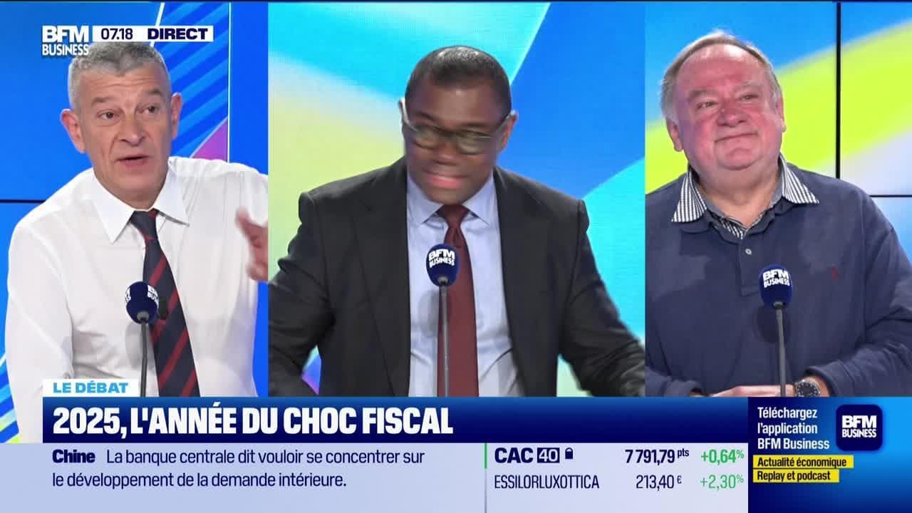Nicolas Doze face à Jean-Marc Daniel : 2025, l'année du choc fiscal - 30/09