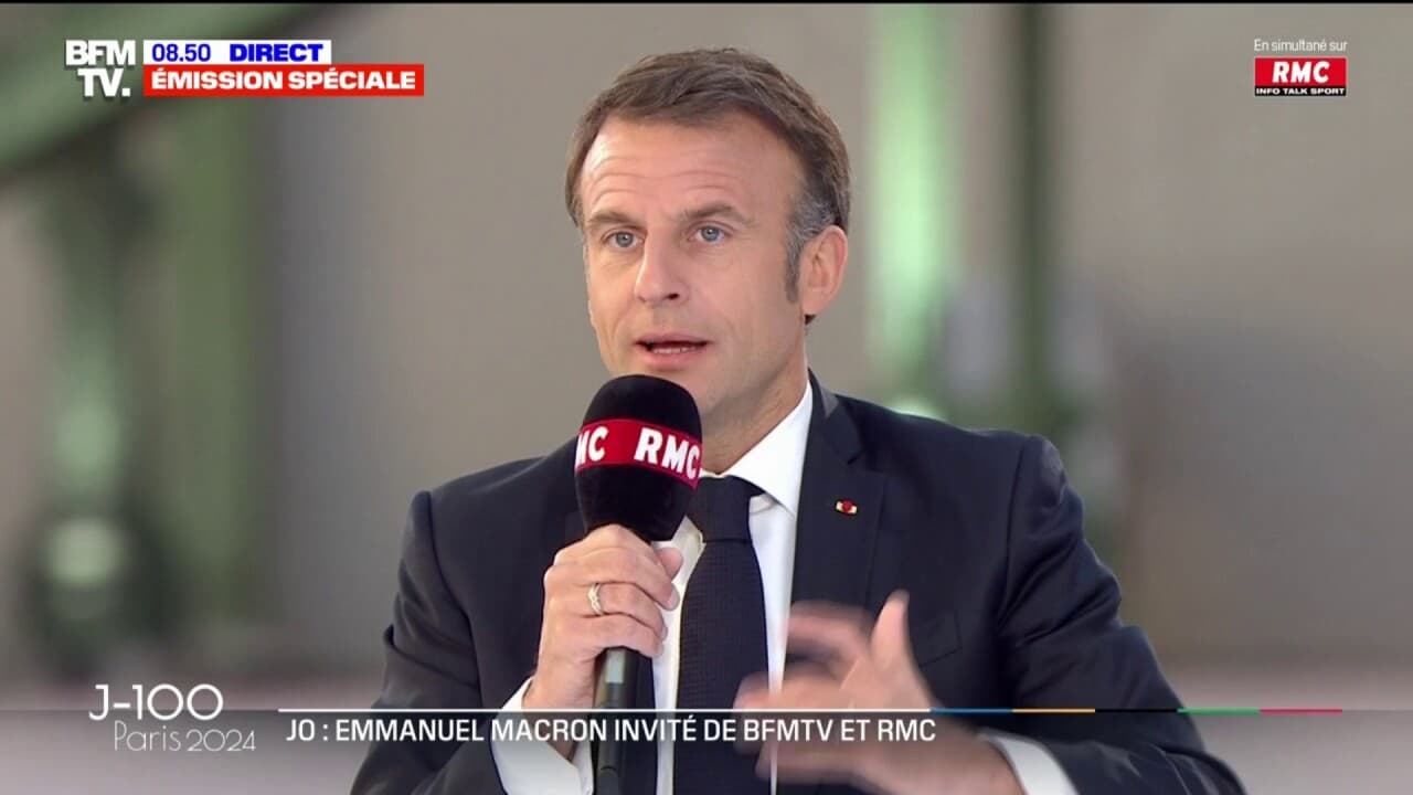 Emmanuel Macron sur le sport à l'école: Emmanuel Macron sur le sport à l'école: