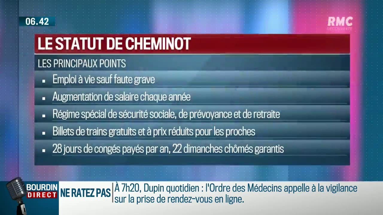 Réforme de la SNCF: quels sont les avantages du "statut de cheminot"?