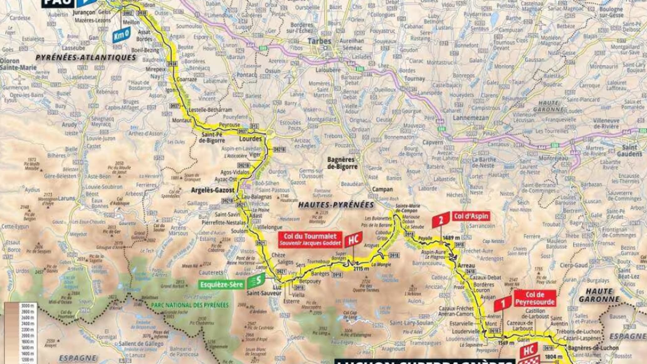 Tour de France 2025, étape 14: parcours, profil, horaires… tout ce que ...