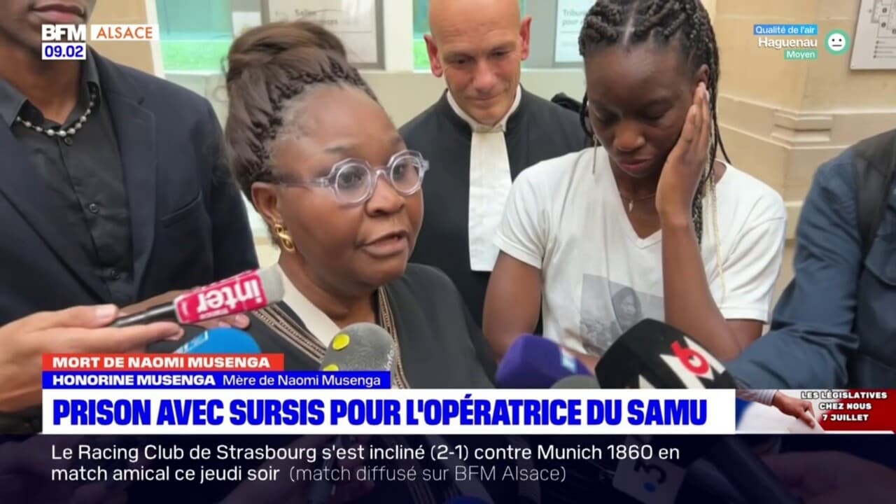 Mort de Naomi Musenga: l'opératrice du Samu condamnée à 12 mois de ...