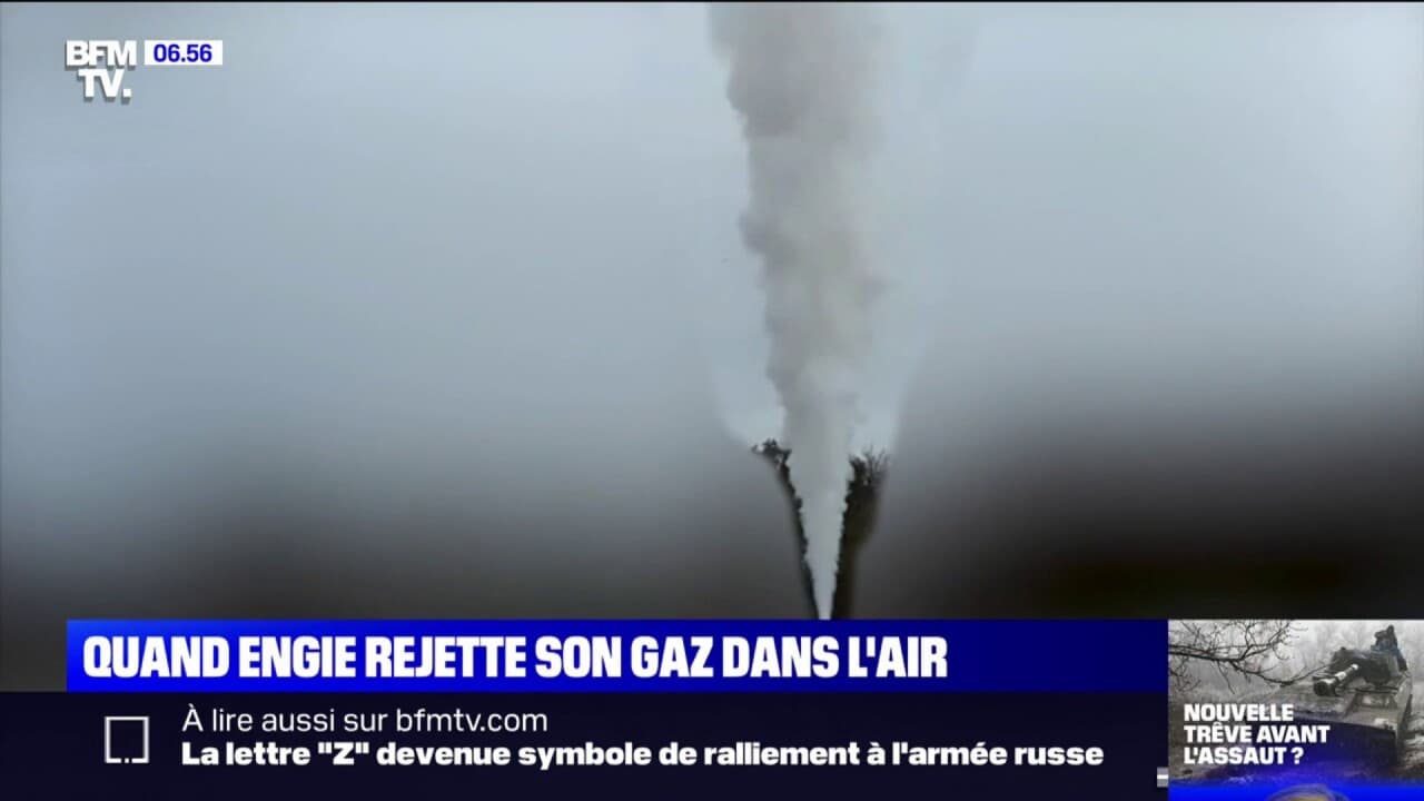 Des centaines de milliers de mètres cubes de gaz rejetés volontairement ...