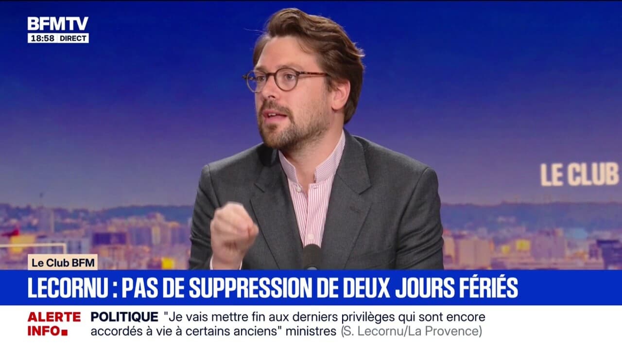 Pas de suppression de deux jours fériés: pour Benjamin Lucas-Lundy, député (Écologiste et Social ...