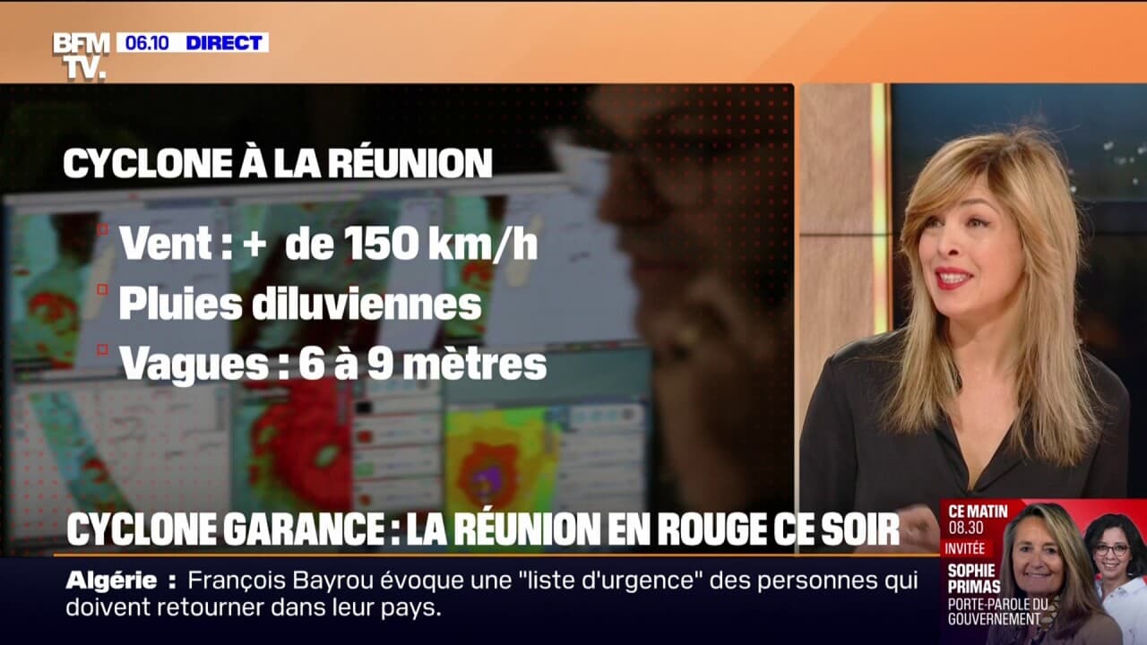 Cyclone Garance: l'alerte rouge déclenchée à partir de 19h à La Réunion ...