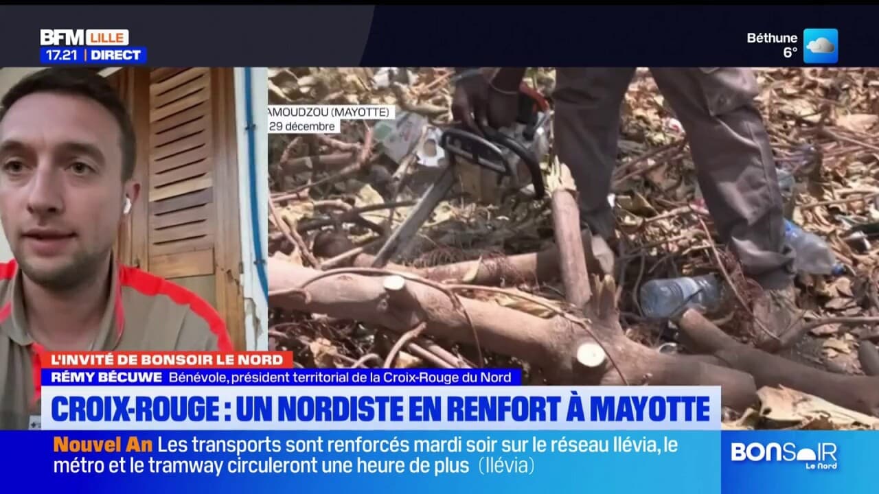 Nord: la Croix-Rouge mobilisée à Mayotte