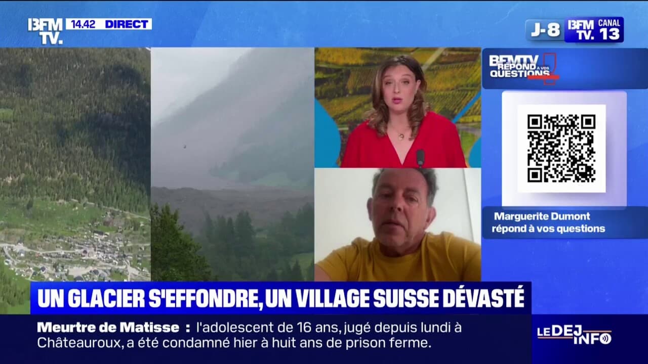 Éboulement d'un glacier en Suisse: quels sont les risques en France ...