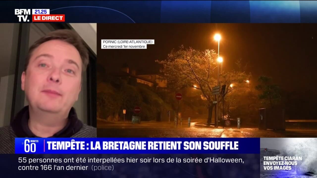 Tempête Ciarán: "Depuis dimanche on se prépare", explique le directeur ...