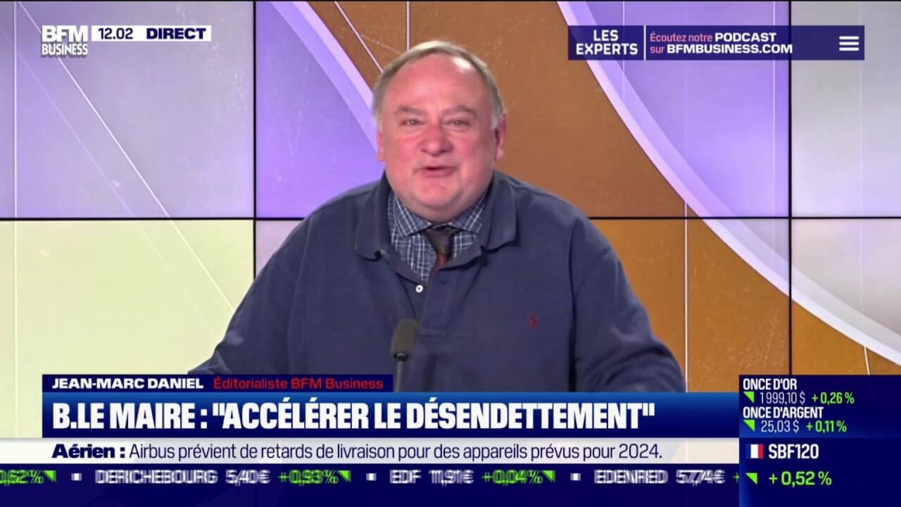 Pour accélérer le désendettement, "il faut supprimer le déficit" selon ...