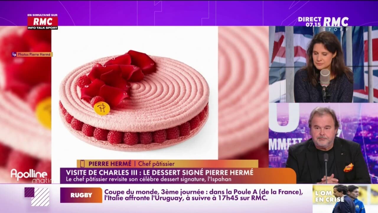 Hermé : "Je vais leur faire un dessert fétiche, de la maison : l'Ispahan"