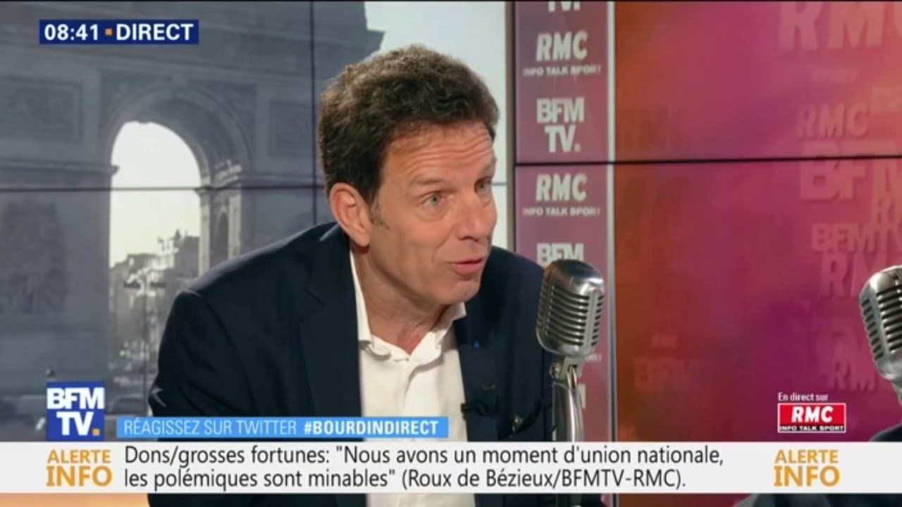 Geoffroy Roux de Bézieux (Medef): "On a besoin de riches contribuables ...