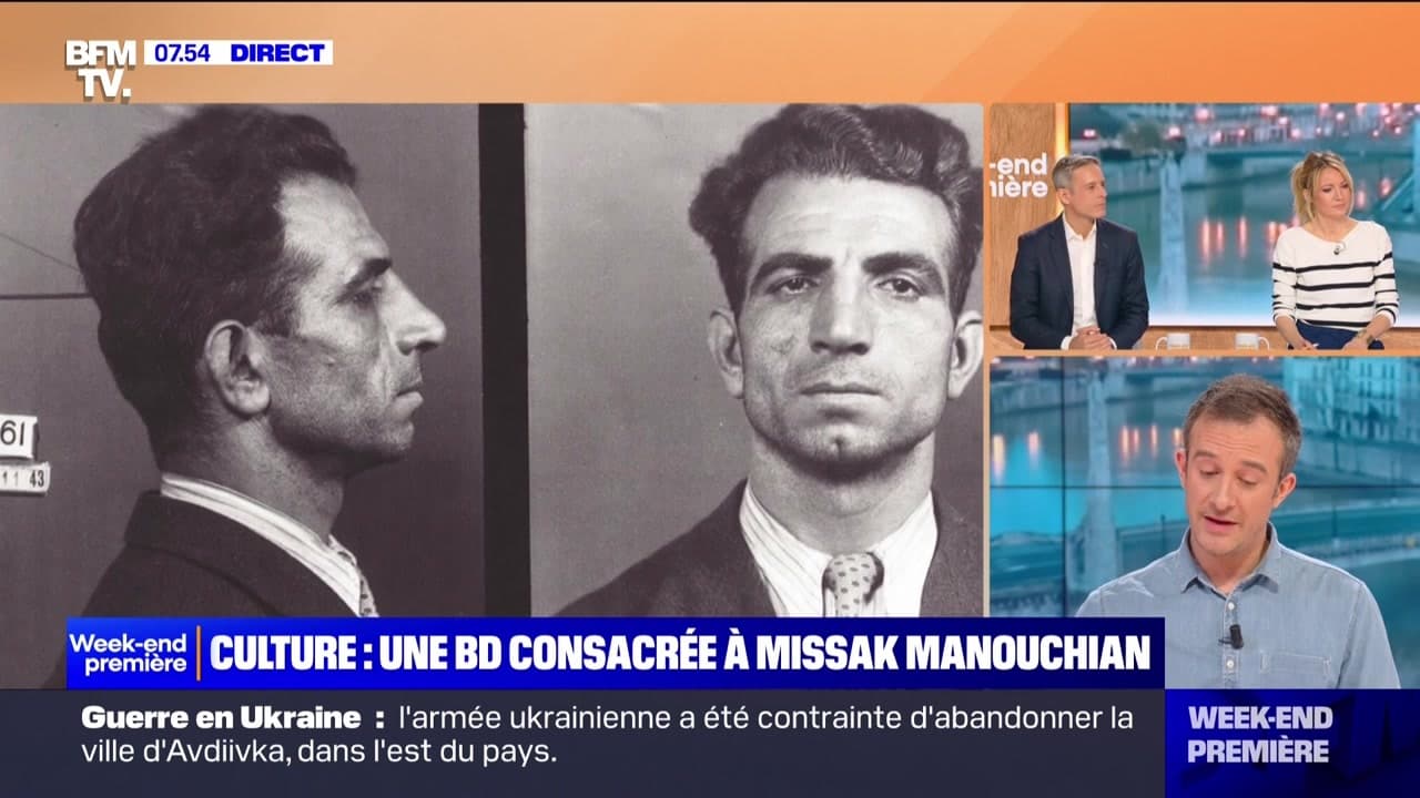 Culture : une BD consacrée à Missak Manouchian - 18/02