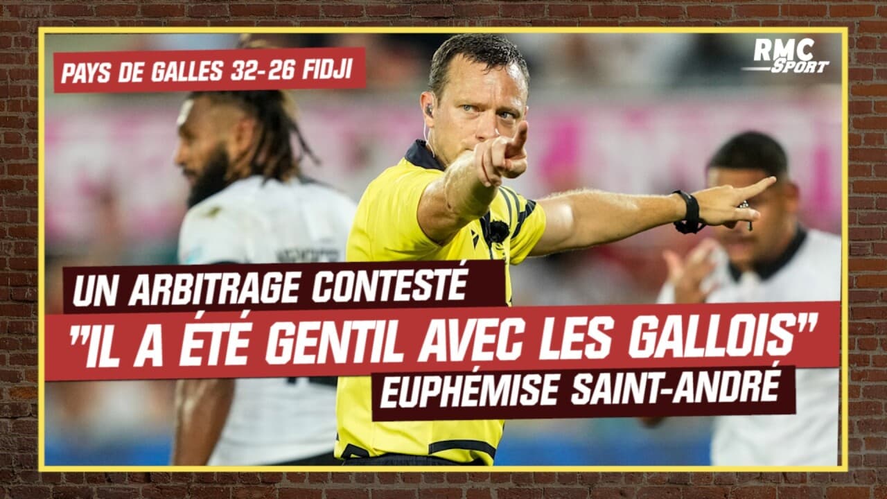 Coupe du monde : "L'arbitre a été gentil avec les Gallois contre les ...