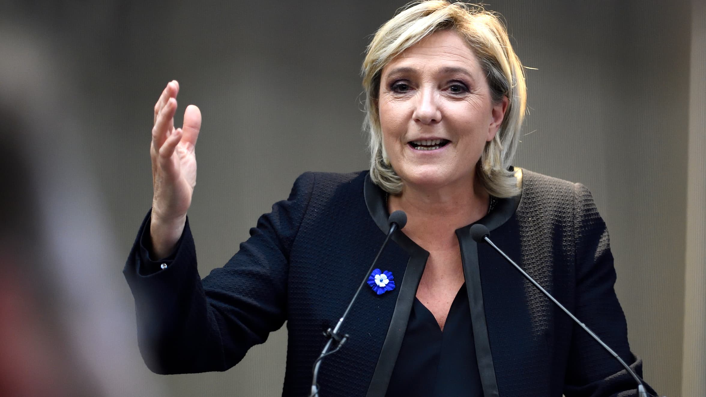 Marine Le Pen félicite le "nouveau président des Etats-Unis Donald Trump"
