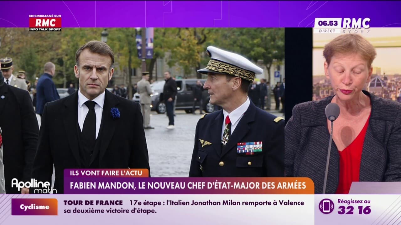Fabien Mandon, le nouveau chef d'état-major des armées