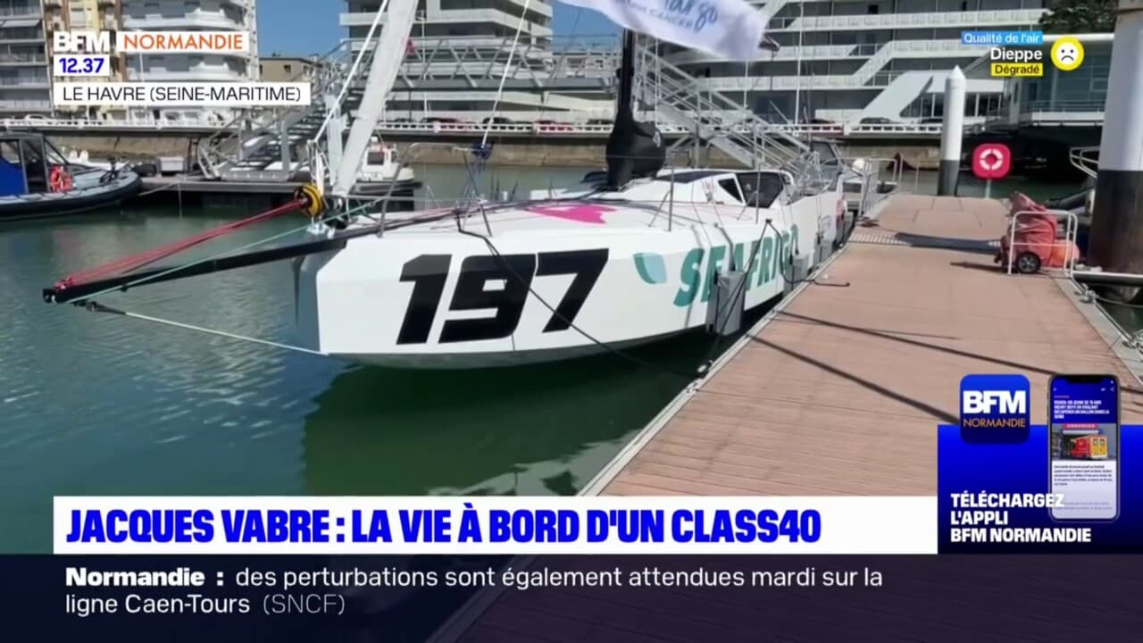 Transat Jacques Vabre: la vie à bord d'un Class40