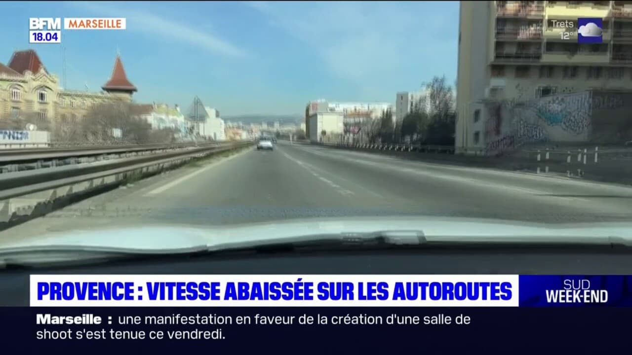 Bouches-du-Rhône: la vitesse abaissée sur l'A7, A55 et A50 dès la mi ...