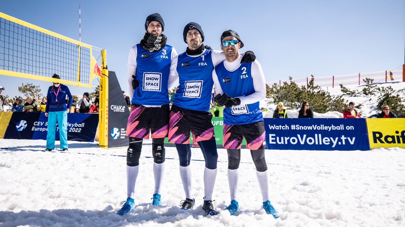 Snow Volley: numéro 1 mondiale en 2022, l’équipe de France entame sa ...