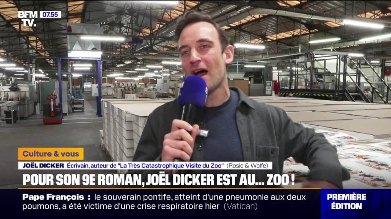 Pour son 9e roman "La très catastrophique visite du zoo", Joël Dicker rompt avec le polar