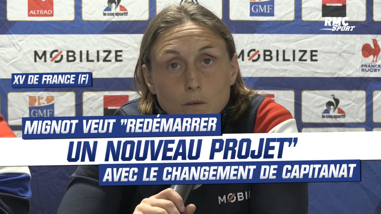 XV de France (F) : Mignot veut "redémarrer un nouveau projet" avec le ...