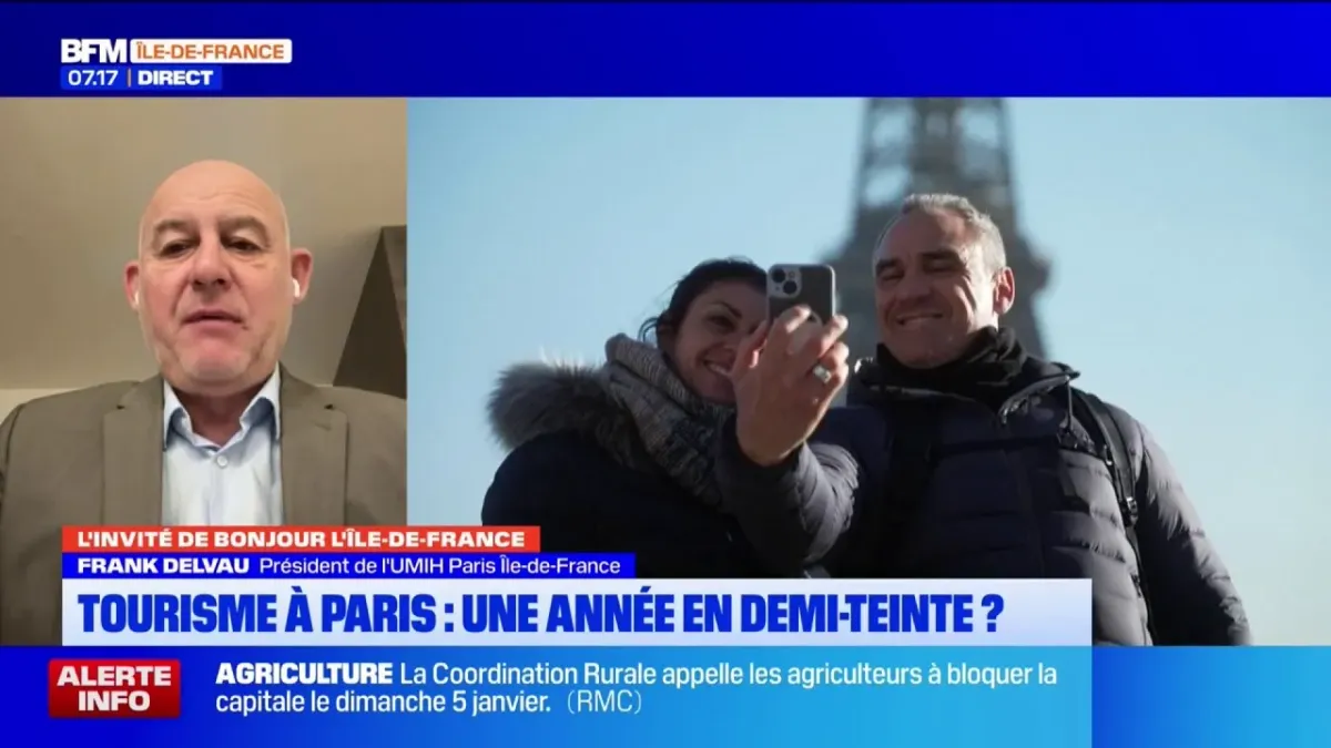 "Les touristes viennent, et reviennent" à Paris, se félicite le ...