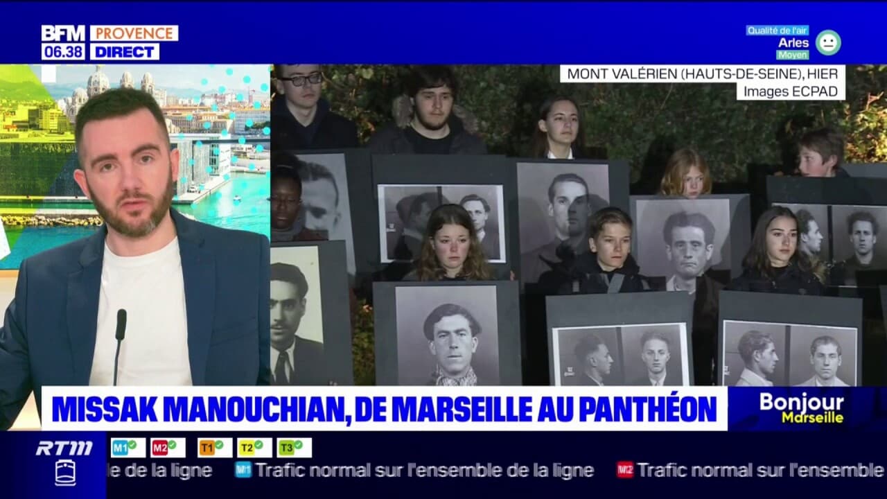 Missak Manouchian au Panthéon: le résistant arménien a débarqué à Marseille